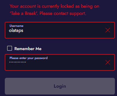 I can't log in or access my account