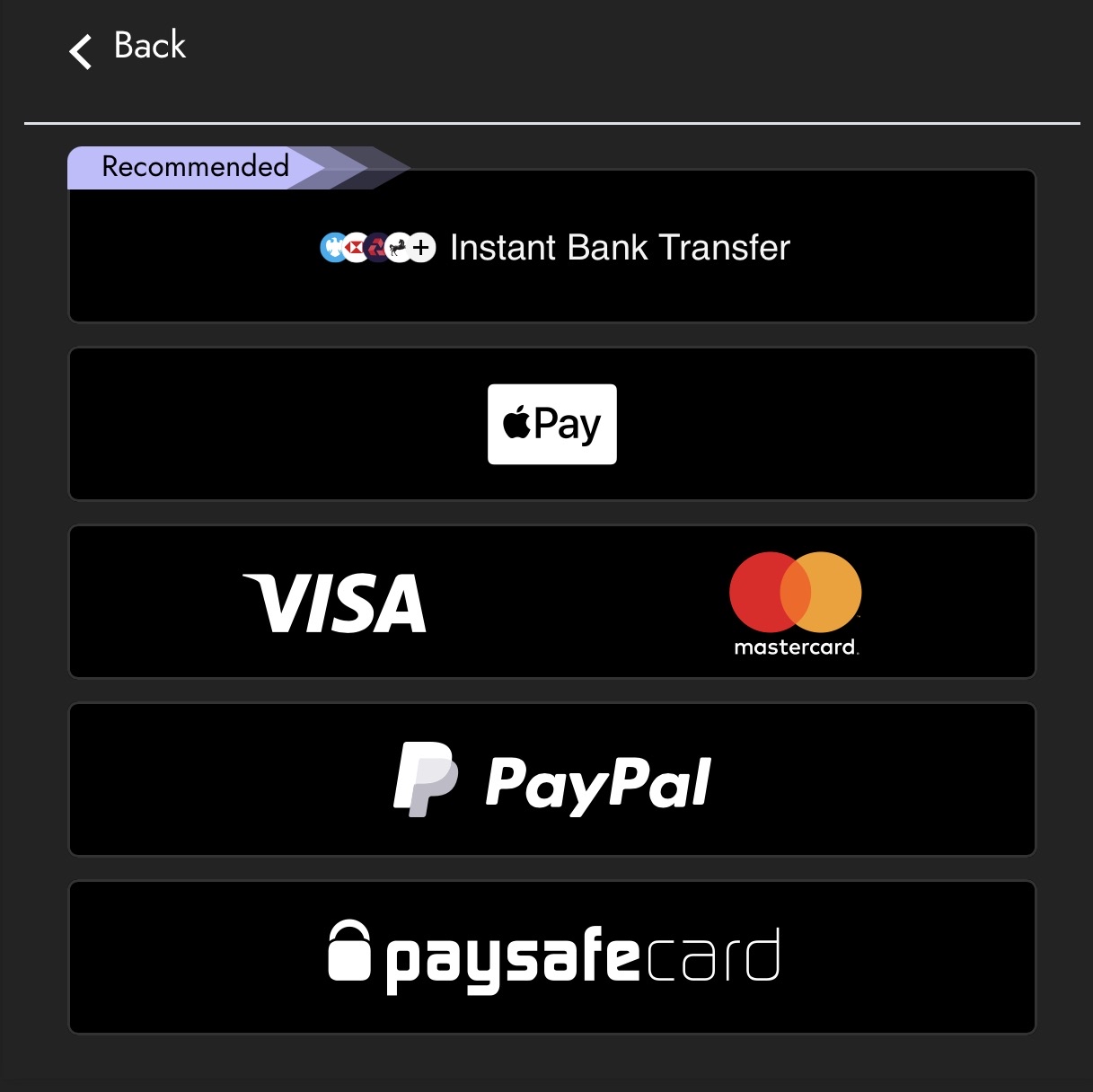 How to add a new payment method